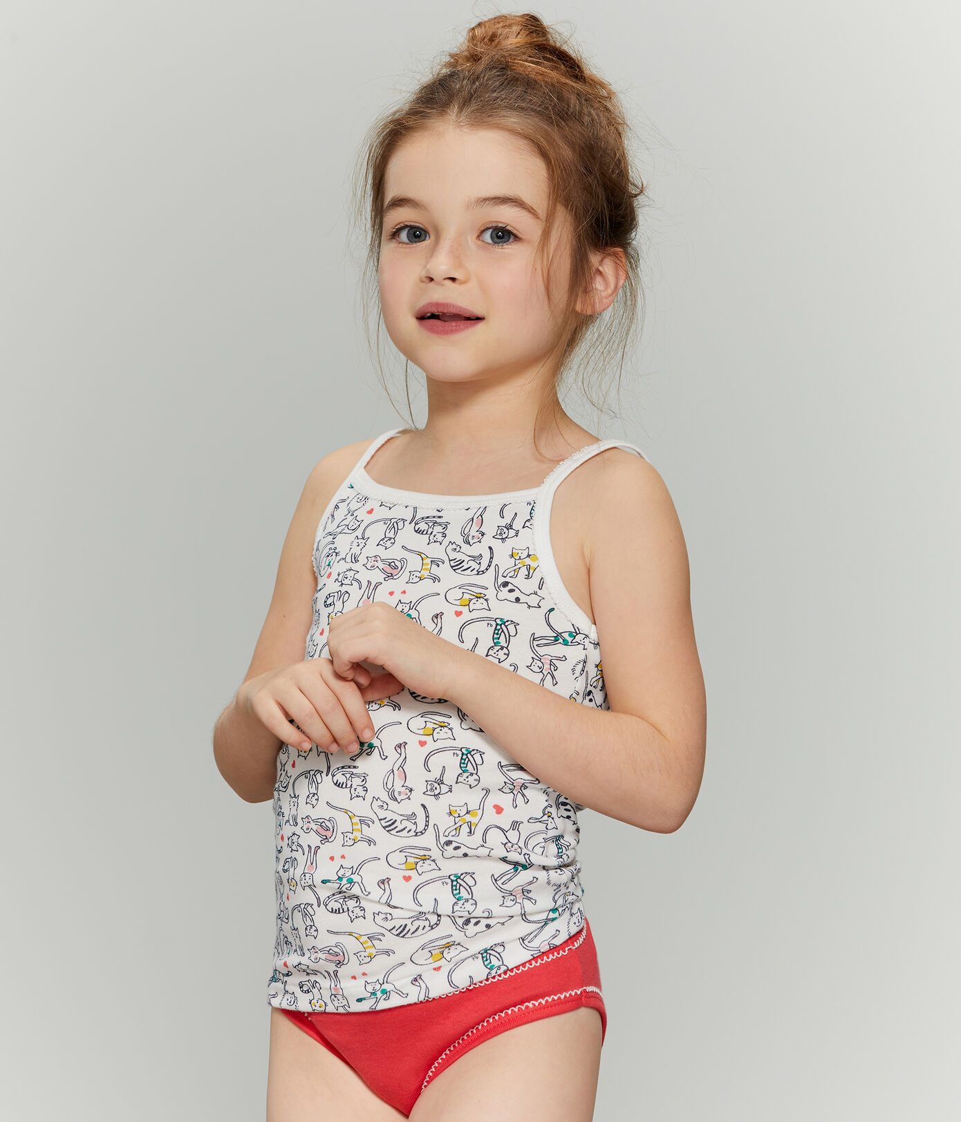 Tres braguitas para niña variante 1 | Petit Bateau Tres braguitas para niña variante 1 | Petit Bateau