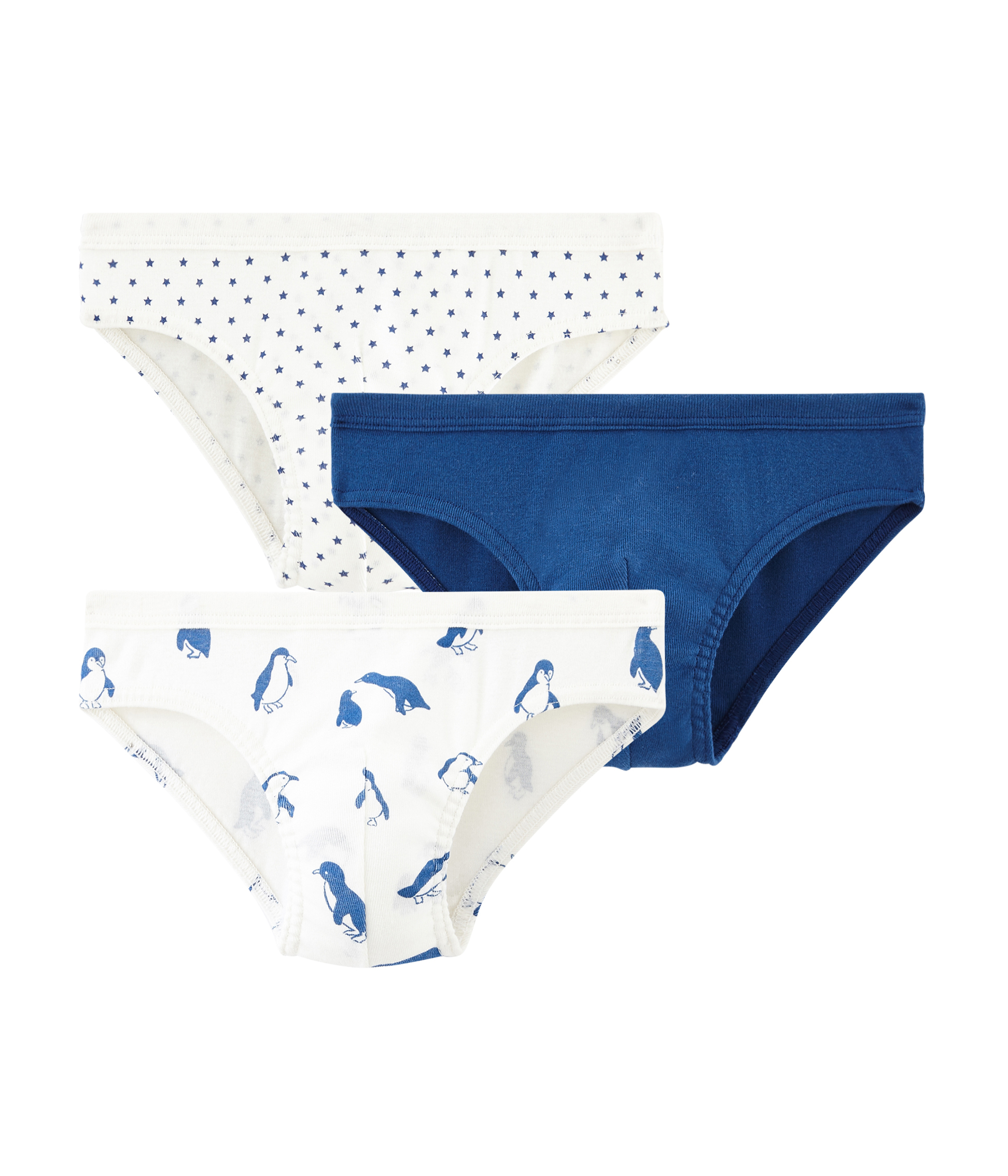 Trío de slips para niño variante 1 | Petit Bateau