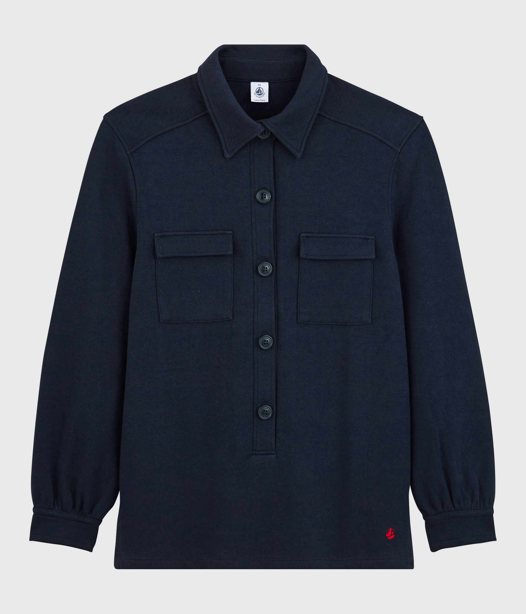 Chaqueta marinera de algodón grueso de mujer SMOKING | Petit Bateau